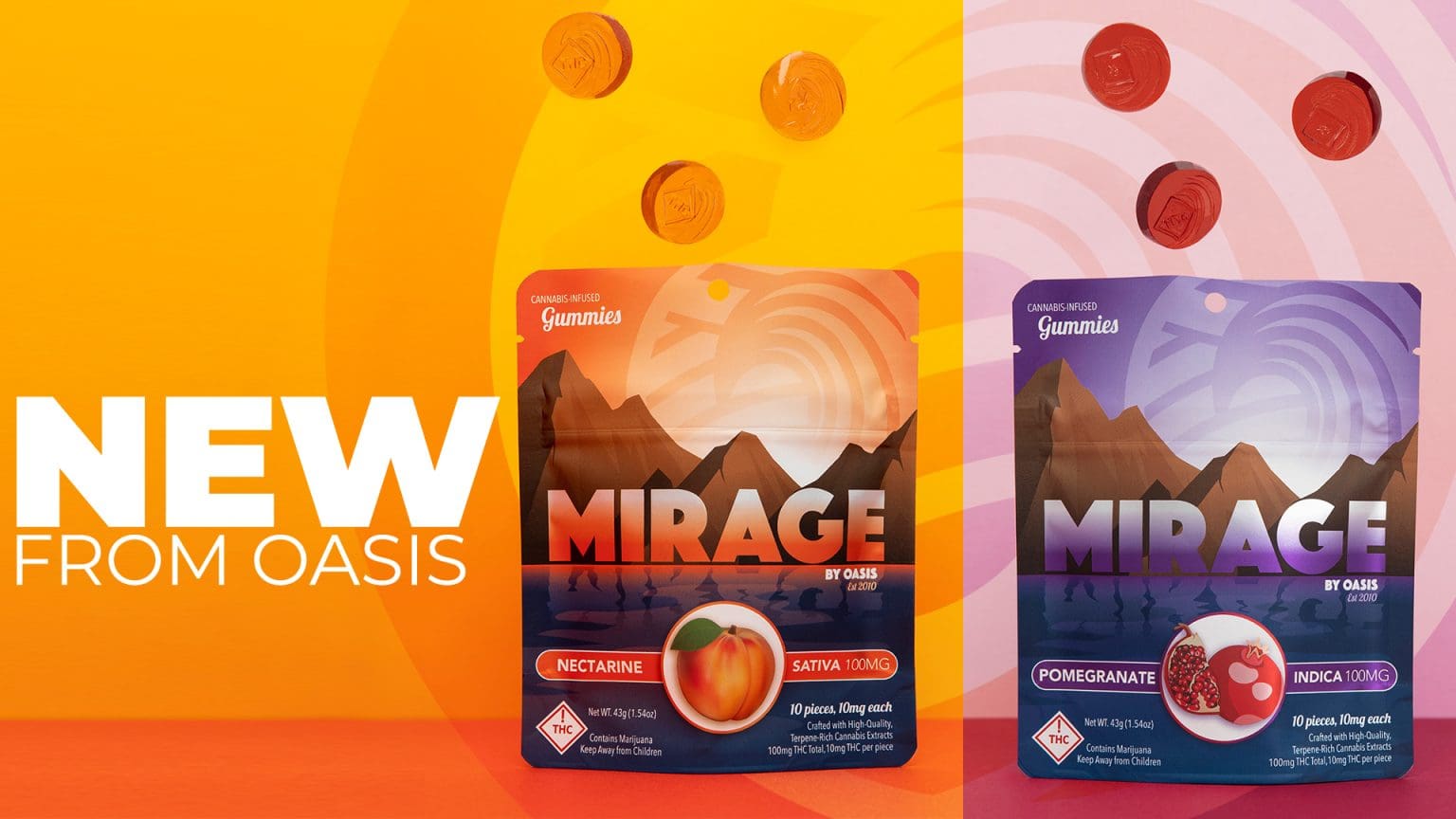 NEW Mirage Gummies by Oasis